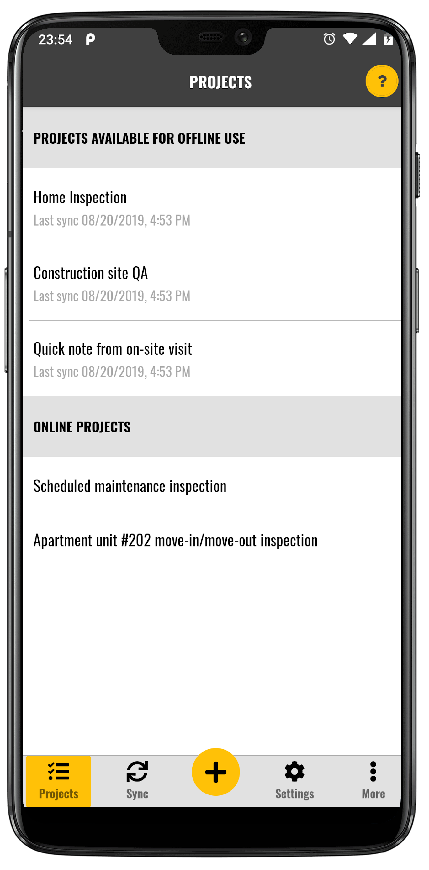 Pocket Inspections – Mobile Inspections